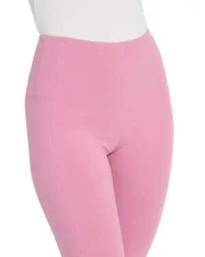 Lyssé Cotton Stretch Bootcut Pants - Pink Paradise