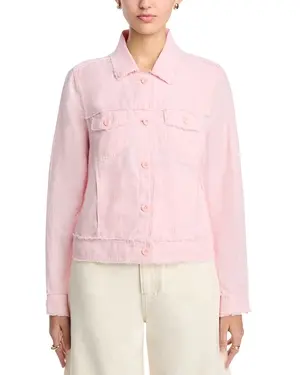 Tommy Bahama Two Palms Linen Jacket - Light Salmon