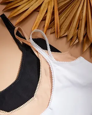 ON GOSSAMER Cabana Cotton Blend Camisole - White