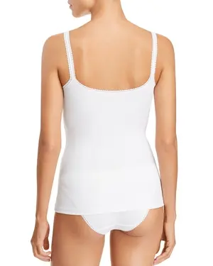 ON GOSSAMER Cabana Cotton Blend Camisole - White