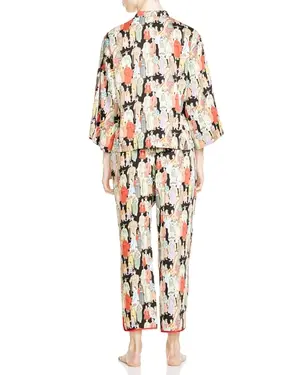 Natori Dynasty Mandarin Pajama Set