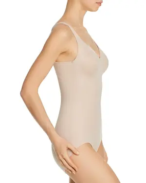 TC FINE INTIMATES Wonderful U Collection Bodysuit - Warm Beige