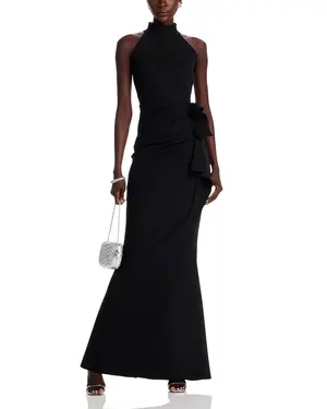 Chiara Boni La Petite Robe Gudrum Gown - Black