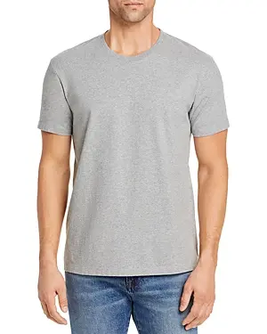 FRAME Solid Crewneck Tee Gris