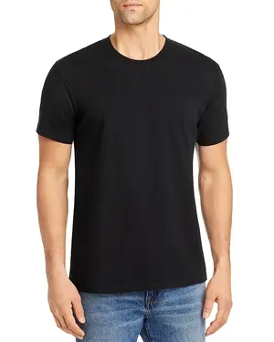 FRAME Solid Crewneck Tee - Noir