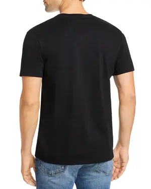 FRAME Solid Crewneck Tee - Noir