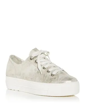 Paul Green Lace Up Sneakers For Women