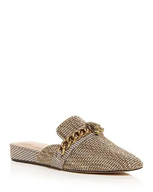 Kurt Geiger Chelsea Mules - Dark Beige