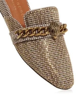Kurt Geiger Chelsea Mules - Dark Beige