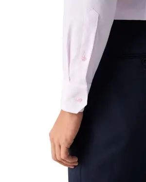 Eton Slim Fit Textured Dress Shirt