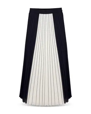 HOBBS LONDON Pleated Midi Skirt