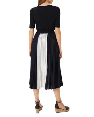 HOBBS LONDON Pleated Midi Skirt