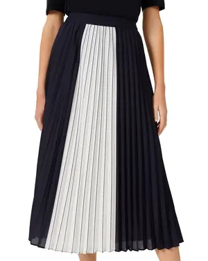 HOBBS LONDON Pleated Midi Skirt