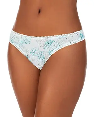 ON GOSSAMER Printed Hipster Thong Layered Dot