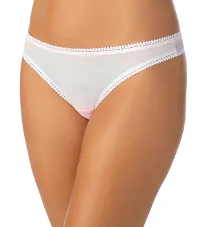 ON GOSSAMER Printed Hipster Thong Sunsetstripe