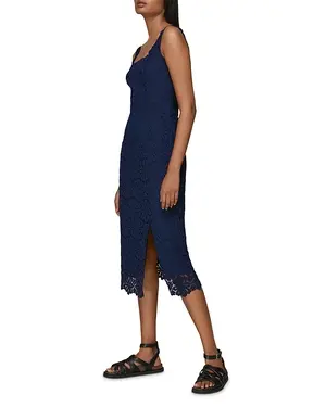 Whistles Noelle Lace Sheath Dress