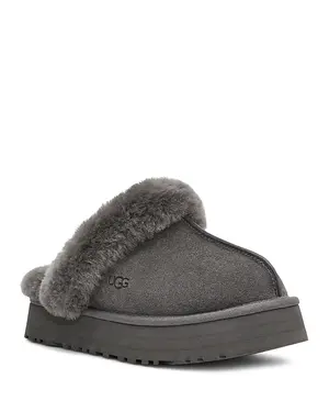 UGG Disquette Slip-On Flats Charcoal