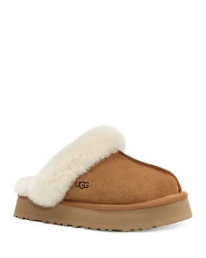 UGG Disquette Slip-on Flats - Chestnut