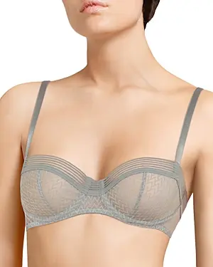 Chantelle Passionata By Chantelle Manhattan Demi Bra Titanium Grey