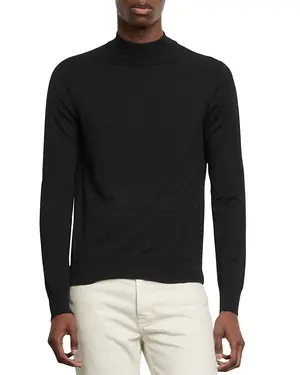Sandro Industrial Slim Fit Sweater - Black