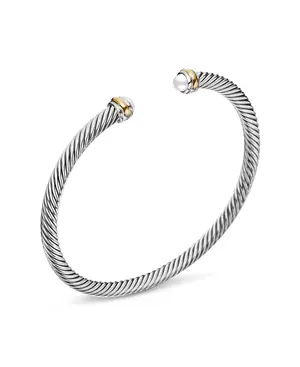 David Yurman Classic Cable Bracelet - Pearl