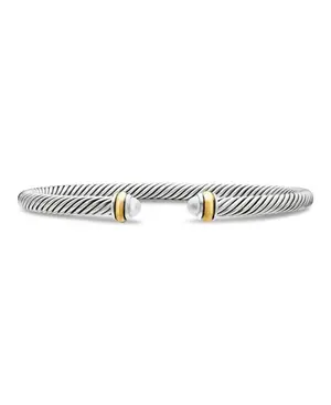 David Yurman Classic Cable Bracelet - Pearl