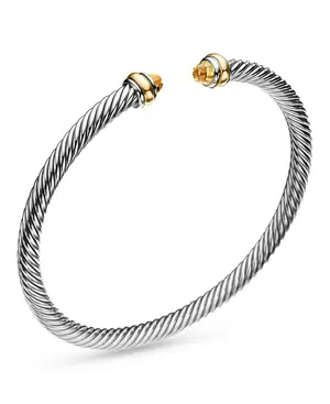 David Yurman Cable Classic Bracelet With - Citrine