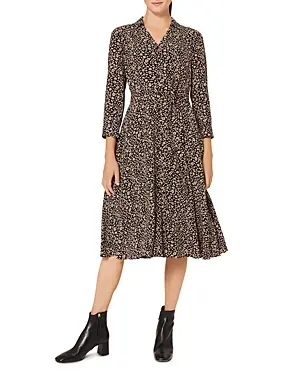HOBBS LONDON Rosaline Printed Shirt Dress