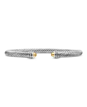 David Yurman Cable Classic Bracelet With Diamonds