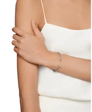 David Yurman Cable Classic Bracelet With Diamonds
