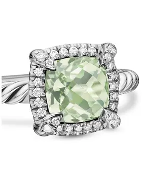 David Yurman Petite Chatelaine Ring - Prasiolite