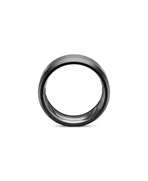David Yurman Mm Beveled Band - Black