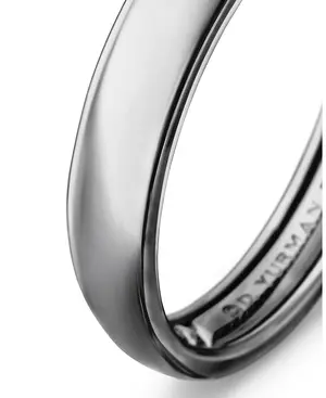 David Yurman Titanium Band Ring - Silver