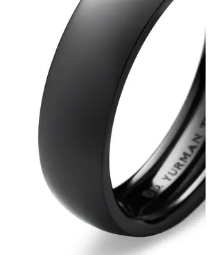 David Yurman Titanium Classic Band - Black Titanium