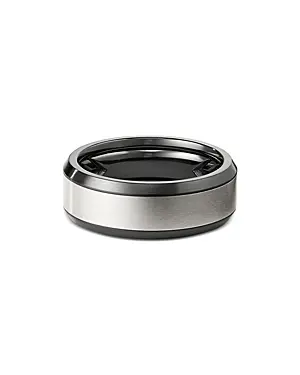 David Yurman David Yurman Titanium Beveled Band 8.5mm Black/grey
