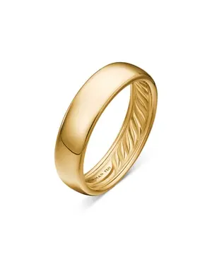 David Yurman Classic Band Ring - Gold