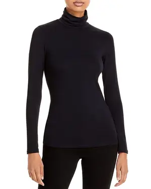 Majestic Filatures Turtleneck T-shirts For Women