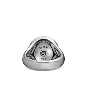 David Yurman Maritime Compass Signet Ring - Silver