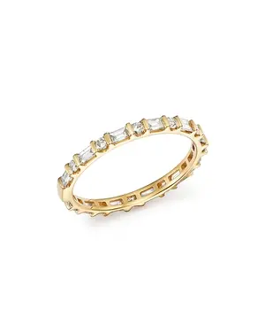 Bloomingdale'S 14k Yellow Gold Diamond Band, 0.55 Tcw - White/gold
