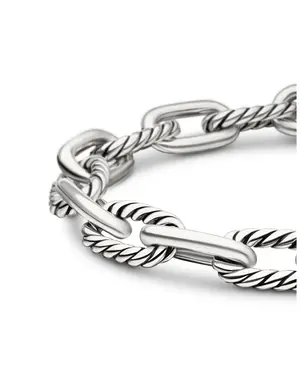 David Yurman Dy Madison Chain Bracelet - Silver