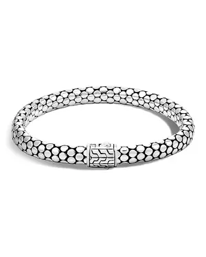 John Hardy Sterling Dot Chain Bracelet - Silver
