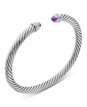 David Yurman Cable Classics Bracelet With Diamonds
