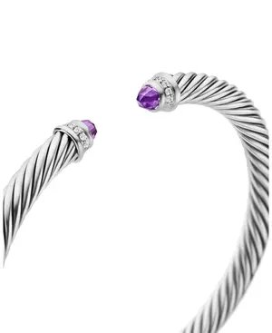 David Yurman Cable Classics Bracelet With Diamonds
