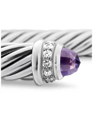David Yurman Cable Classics Bracelet With Diamonds