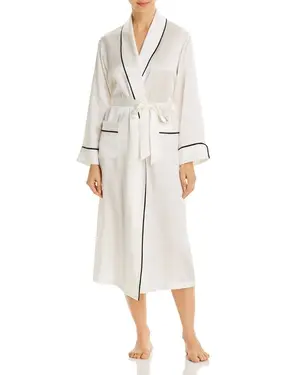 Gingerlily Silk Robe - Exclusive Ivory