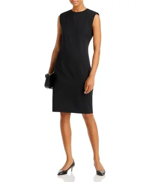 Theory Classic Sleeveless Dress - Black