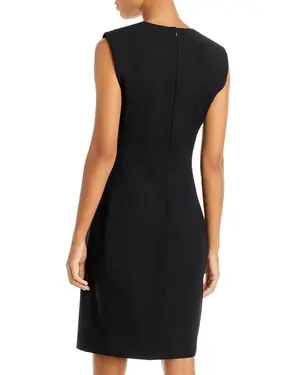 Theory Classic Sleeveless Dress - Black