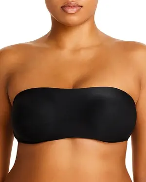 Chantelle Soft Stretch Padded Bandeau Bra - Black