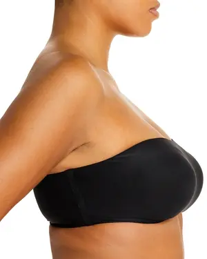 Chantelle Soft Stretch Padded Bandeau Bra - Black