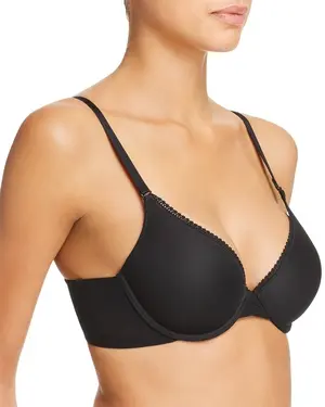 ON GOSSAMER Mesh Convertible T-shirt Bra - Black